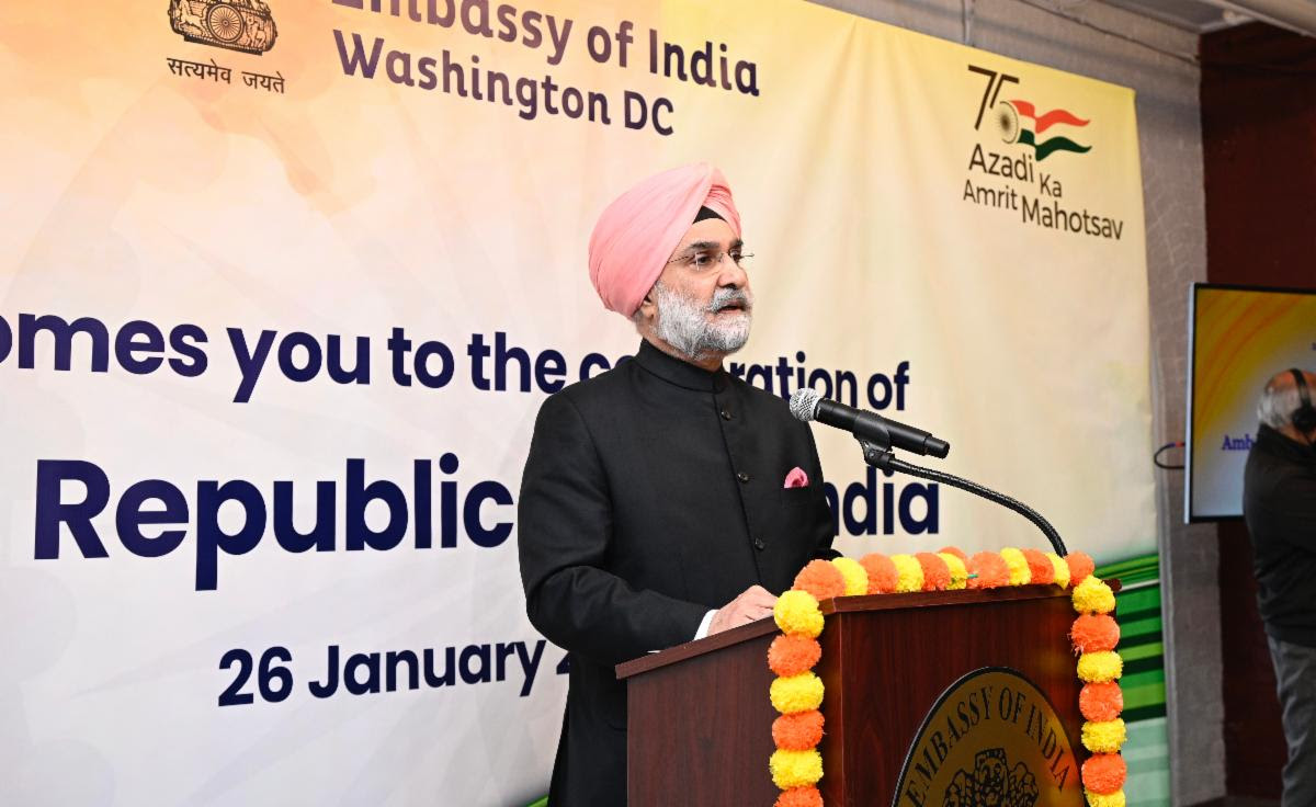 Ambassador Sandhu: India's Constitution is the Bedrock of the Diversity ...