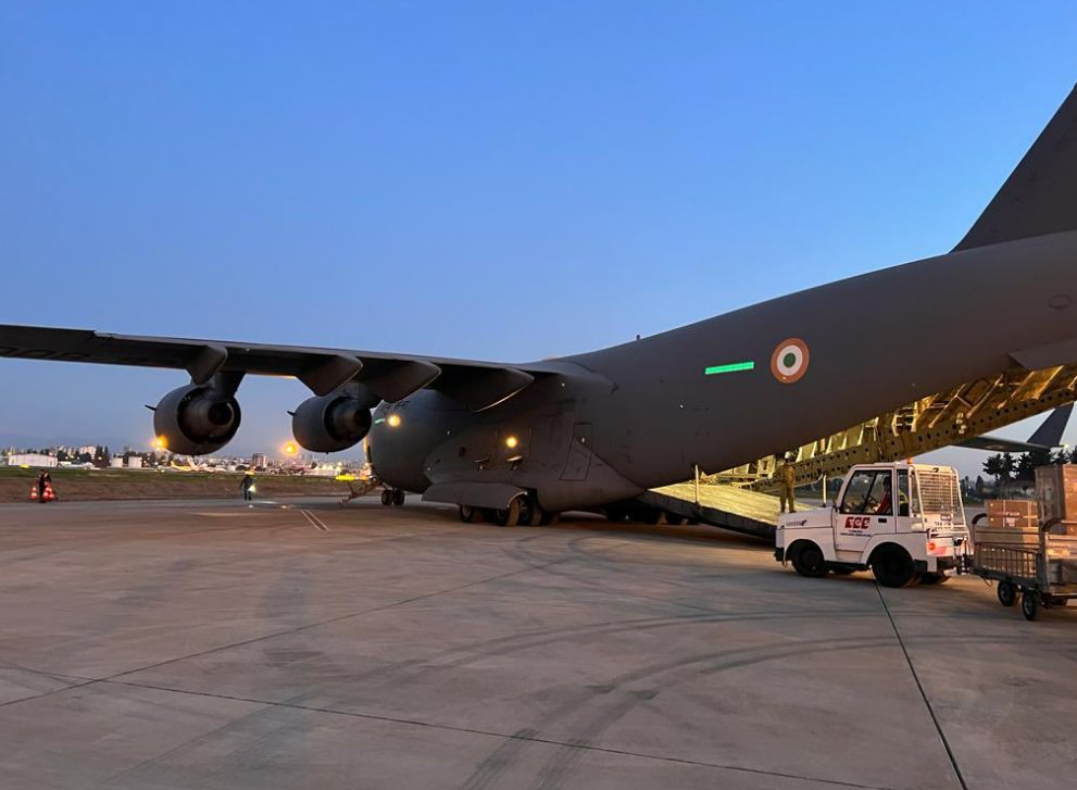 Seventh Operation Dost Flight Delivers Relief Material to Türkiye ...